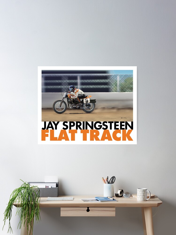 "Jay Springsteen at Speed" Poster for Sale by Byron Chaney | Redbubble