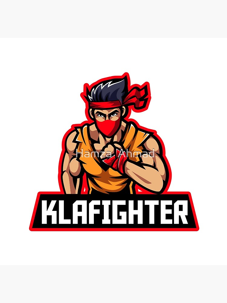 "Gaming design (Kla Fighter)" Poster for Sale by hamzakk7 | Redbubble