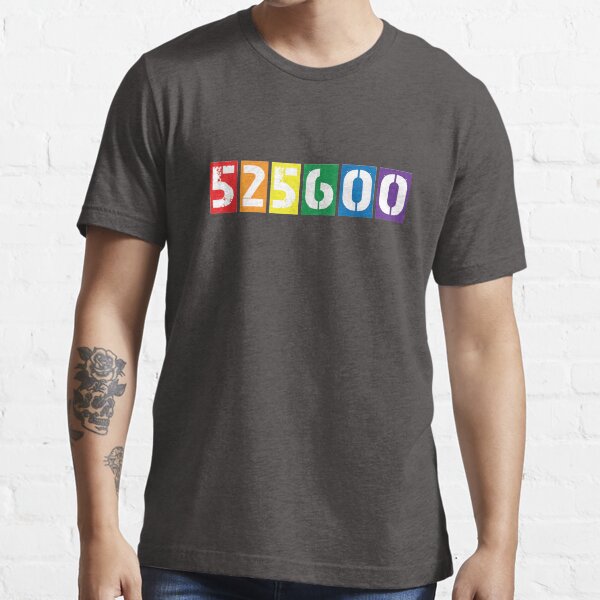 "525,600 minutes [rent]" T-shirt for Sale by lazarusheart | Redbubble ...