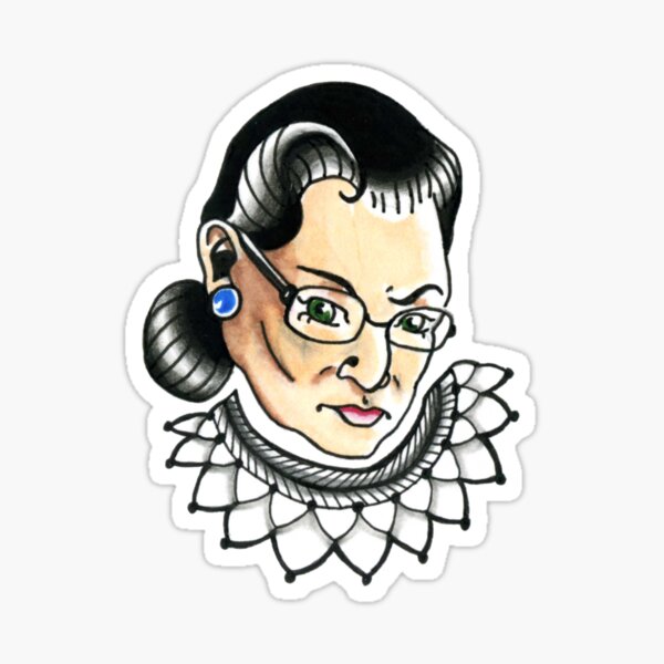 "The Ruth" Sticker for Sale by LizGera | Redbubble