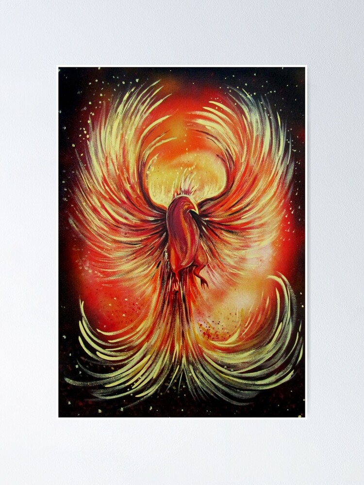 "Phoenix" Poster by Adamzworld | Redbubble
