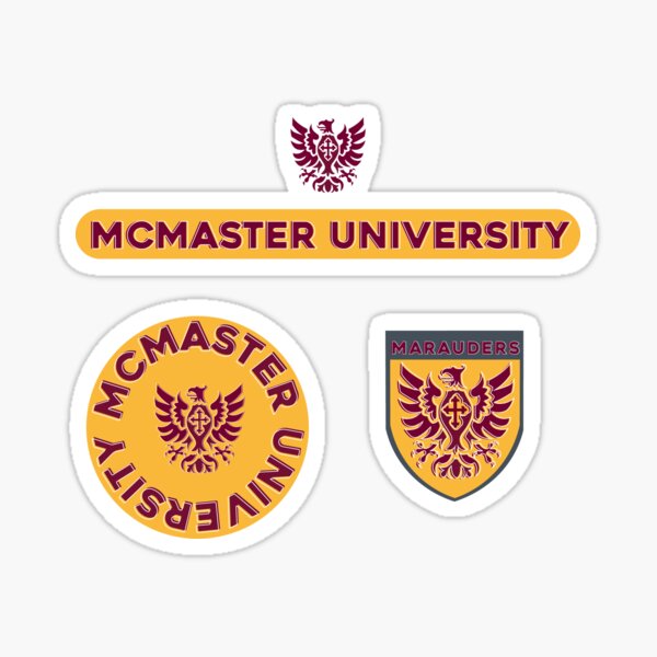 "McMaster University" Sticker by CreateElli | Redbubble