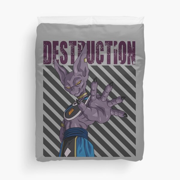 "Dragon Ball | God Of Destruction Beerus Fan art by Genjitsu-Art" Duvet ...