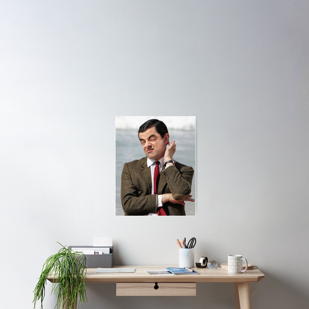 "Man Vs Bee Mr Bean" Poster for Sale by ImpactShop | Redbubble