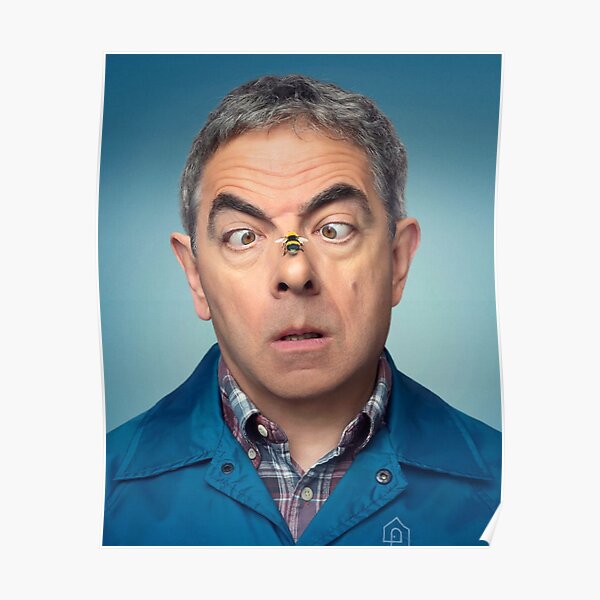 "Man Vs Bee Mr Bean" Poster for Sale by ImpactShop | Redbubble