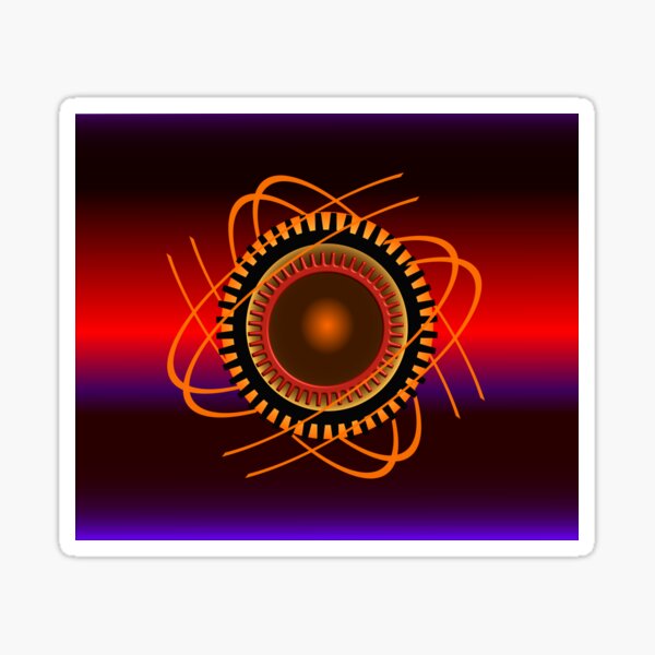 "THE TIME LOCK" Sticker for Sale by RGSMOOTHFINGER | Redbubble