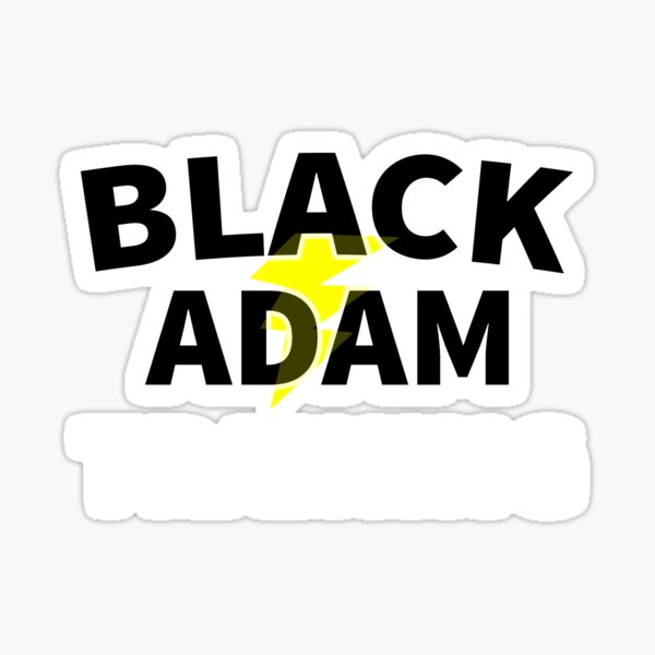 "BLACK ADAM TRAINING" Sticker for Sale by facebookart | Redbubble