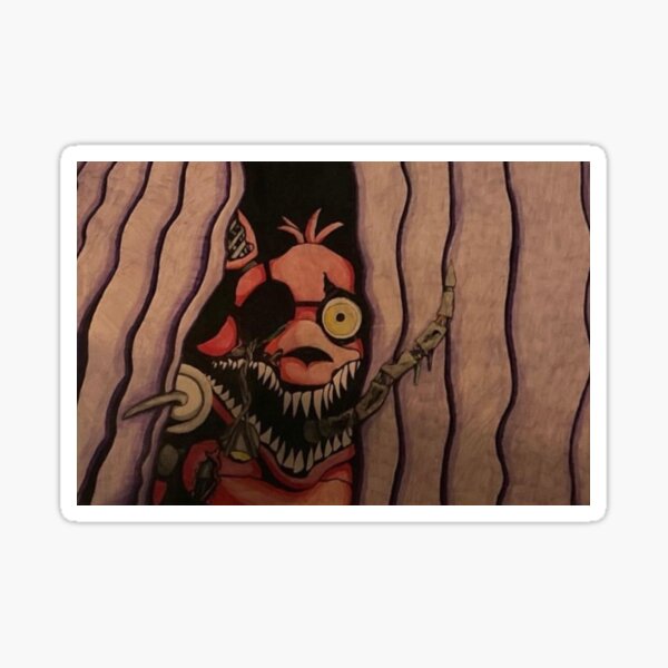 "Foxy" Sticker for Sale by BET-designs | Redbubble