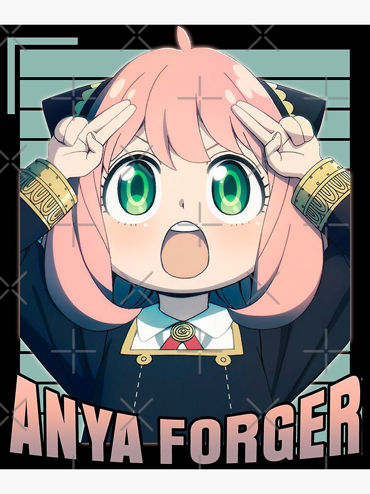 "Anya Forger Psychic Power | Spy x Family" Metal Print for Sale by ...