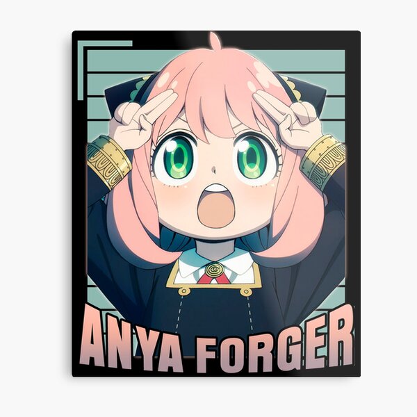 "Anya Forger Psychic Power | Spy x Family" Metal Print for Sale by ...