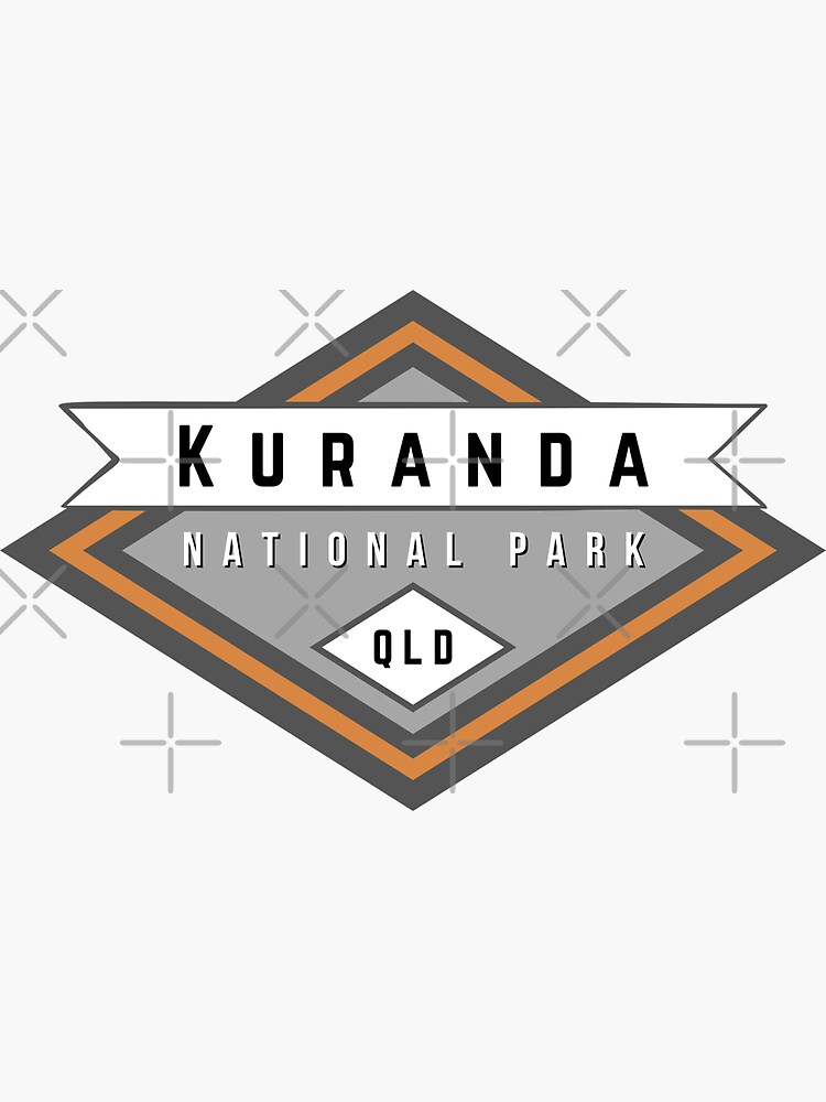 "Kuranda National Park Queensland Australia Souvenir" Sticker for Sale ...