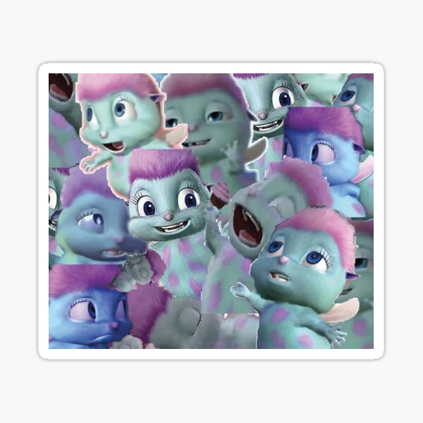 "Bibble Collage" Sticker for Sale by LANATP | Redbubble