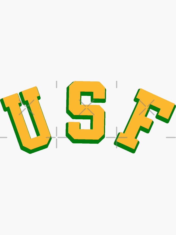 "University Of San Francisco USF" Sticker for Sale by MyUniversity ...