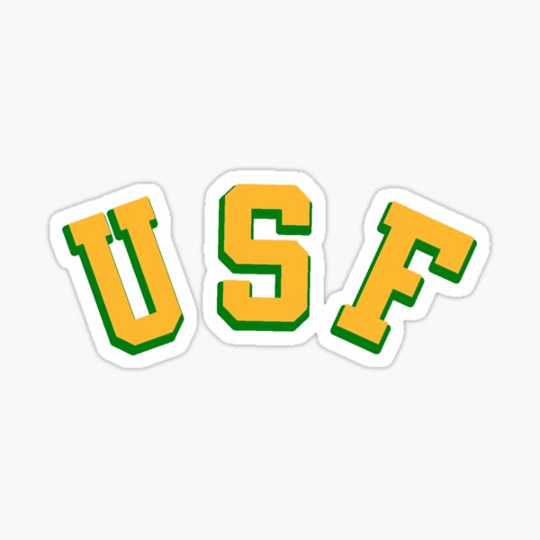 "University Of San Francisco USF" Sticker for Sale by MyUniversity ...