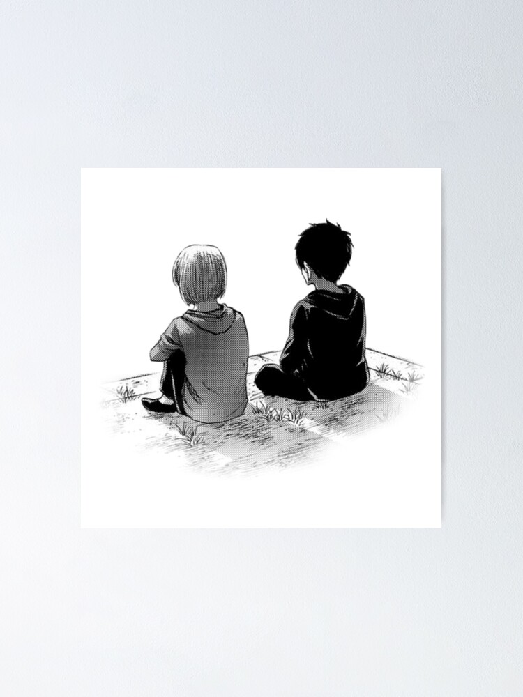 "Armin & Eren" Poster for Sale by OnePieceSHOP | Redbubble