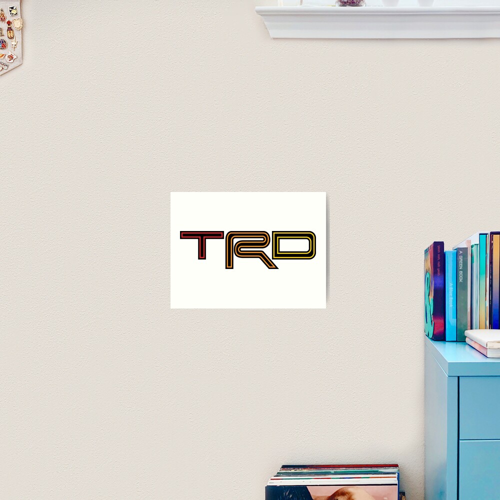 "TRD Logo" Art Print for Sale by SASnider | Redbubble
