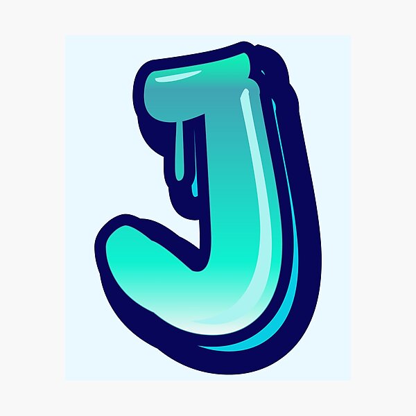 "Graffiti Letters, Letter J, capital letter J, graffiti alphabet ...