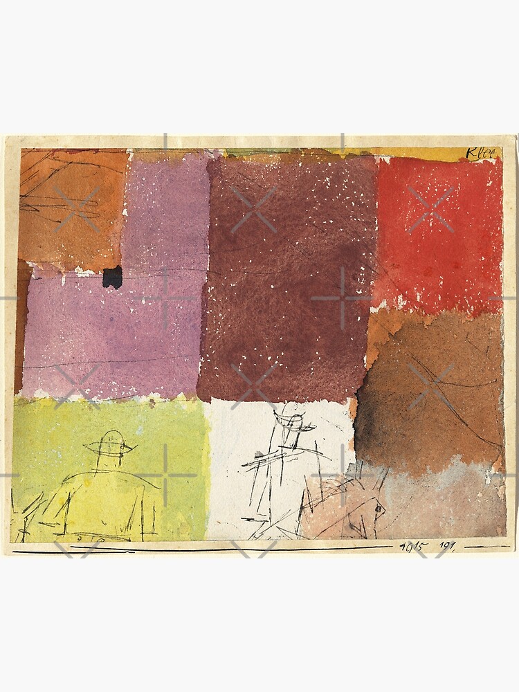 Póster «Paul Klee Composición con Figuras ( Patrón abstracto ...
