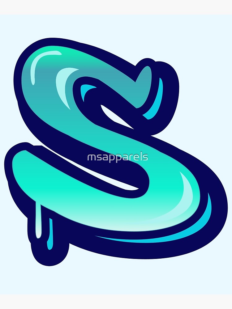 "Graffiti Letters, Letter S, capital letter S, graffiti alphabet ...