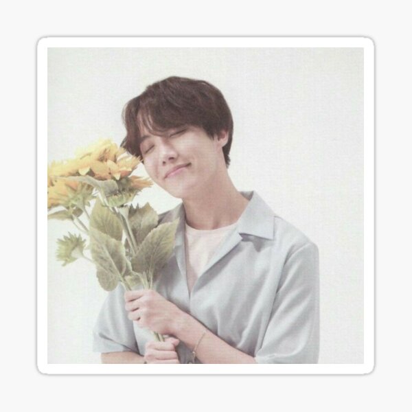"J-hope bts" Sticker for Sale by Delouna | Redbubble