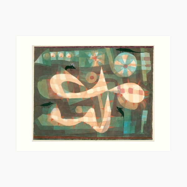 "Paul Klee The Barbed Noose with the Mice ( Abstract pattern ...