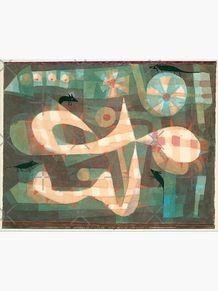 "Paul Klee The Barbed Noose with the Mice ( Abstract pattern ...