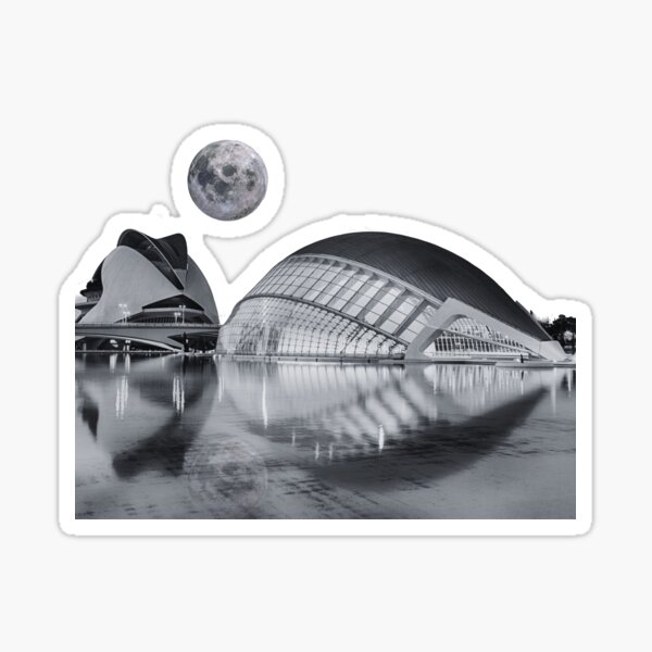 " Night moon" Sticker for Sale by badrozaman | Redbubble