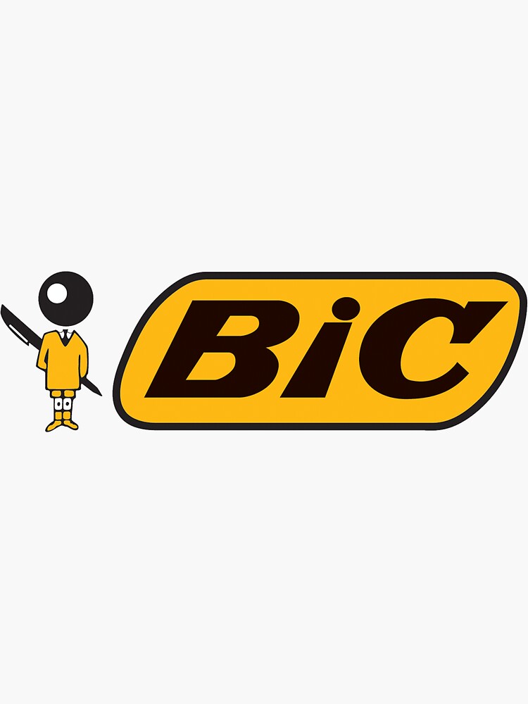 "Original BlC Logo" Sticker by Robin- | Redbubble