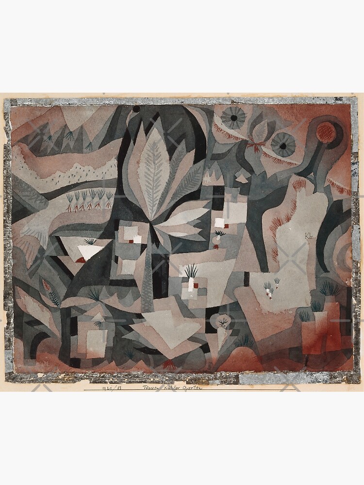 "Paul Klee Dry-cool garden ( Abstract pattern· expressionism · cubism ...