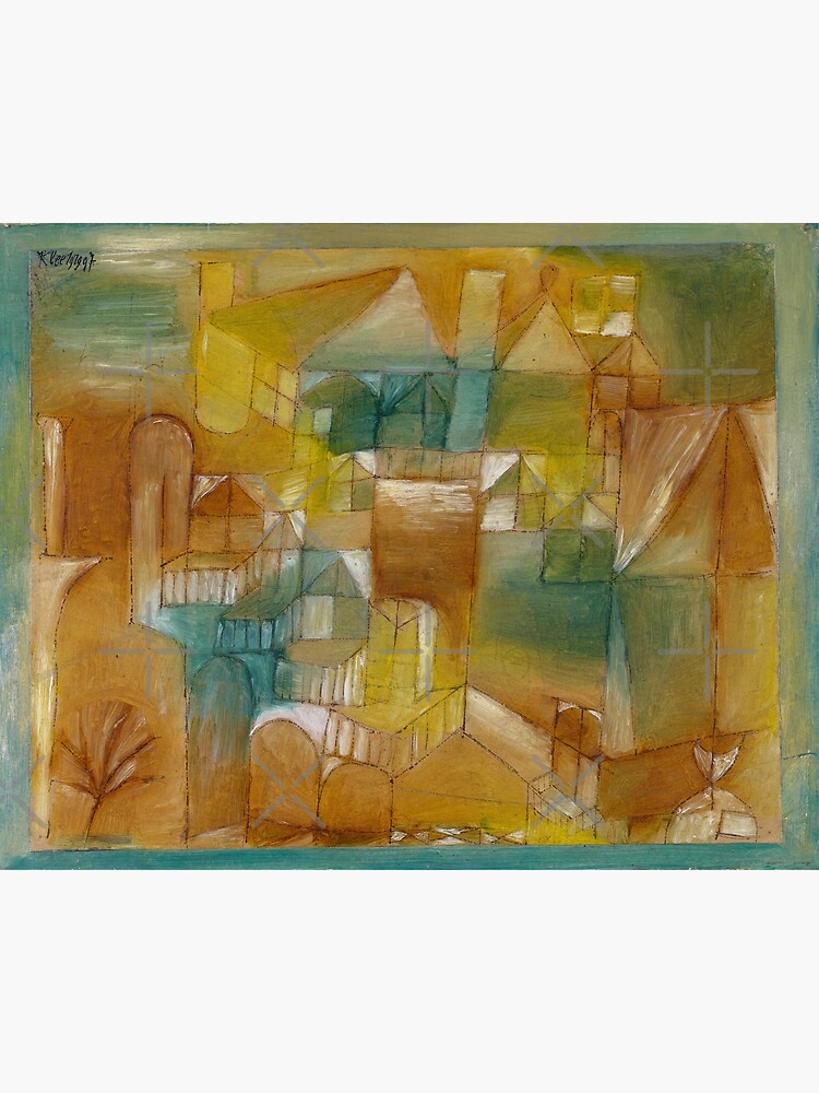 "Paul Klee Façade Brown-Green ( Abstract pattern· expressionism ...