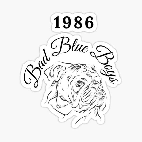 "Bad Blue Boys Ultras Dinamo" Sticker for Sale by PerfectCasaShop ...