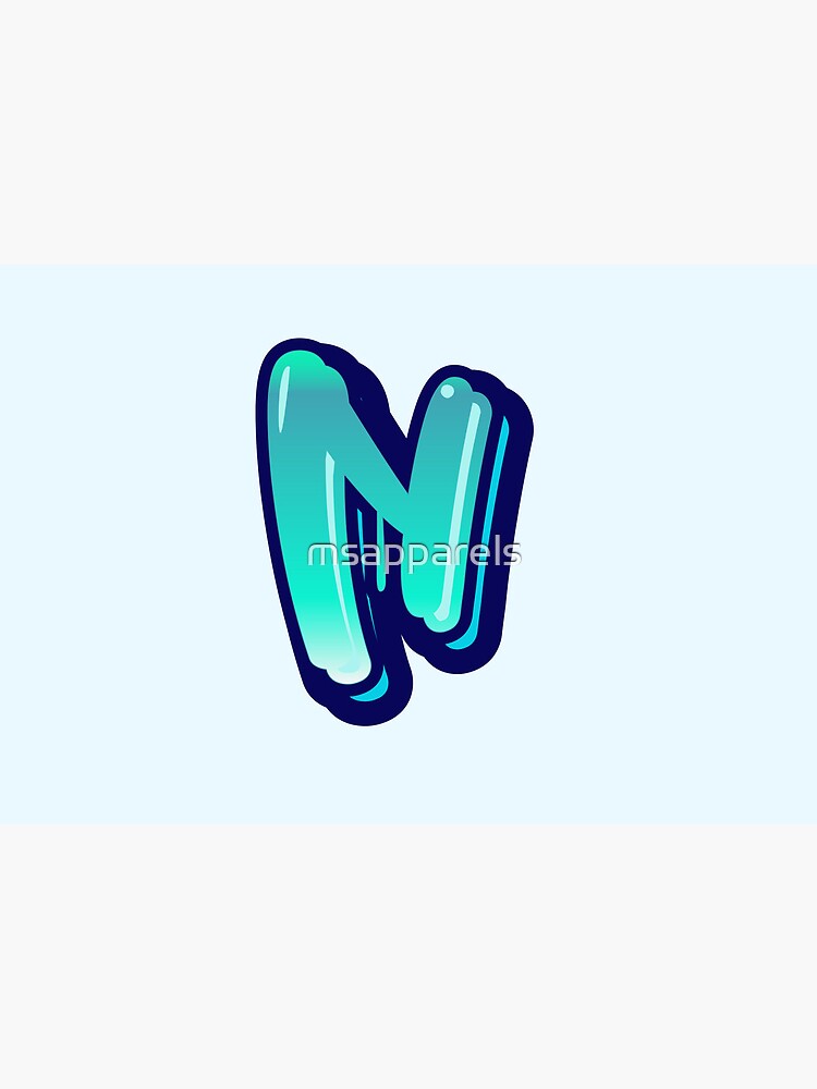 "Graffiti Letters, Letter N, capital letter N, graffiti alphabet ...