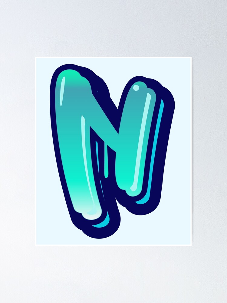 "Graffiti Letters, Letter N, capital letter N, graffiti alphabet ...