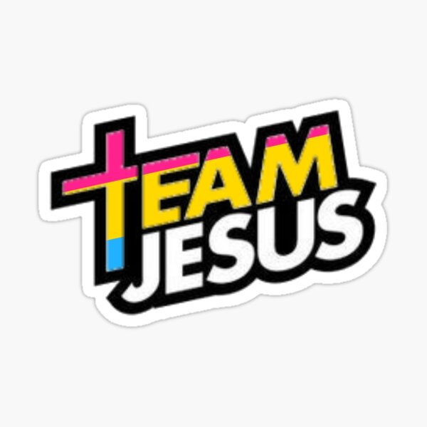 "Team Jesus LGBTQ 2" Sticker for Sale by KCAbdelnour | Redbubble