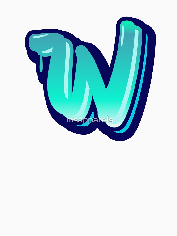 "Graffiti Letters, Letter W, capital letter W, graffiti alphabet ...