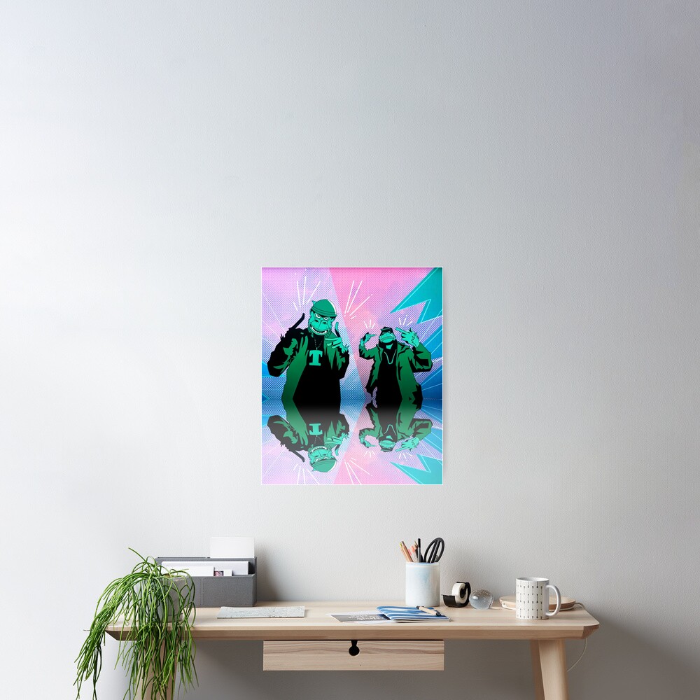 "From The D 2 The LBC Art" Art Board Print for Sale by hip-hop-art ...