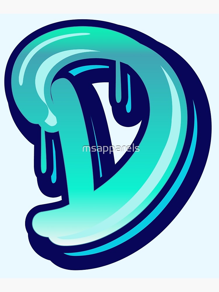 "Graffiti Letters, Letter D, capital letter D, graffiti alphabet ...