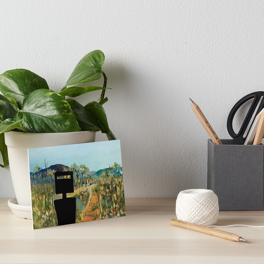 Lámina rígida «Sidney Nolan - First Class Marksman (1946) esmalte a ...