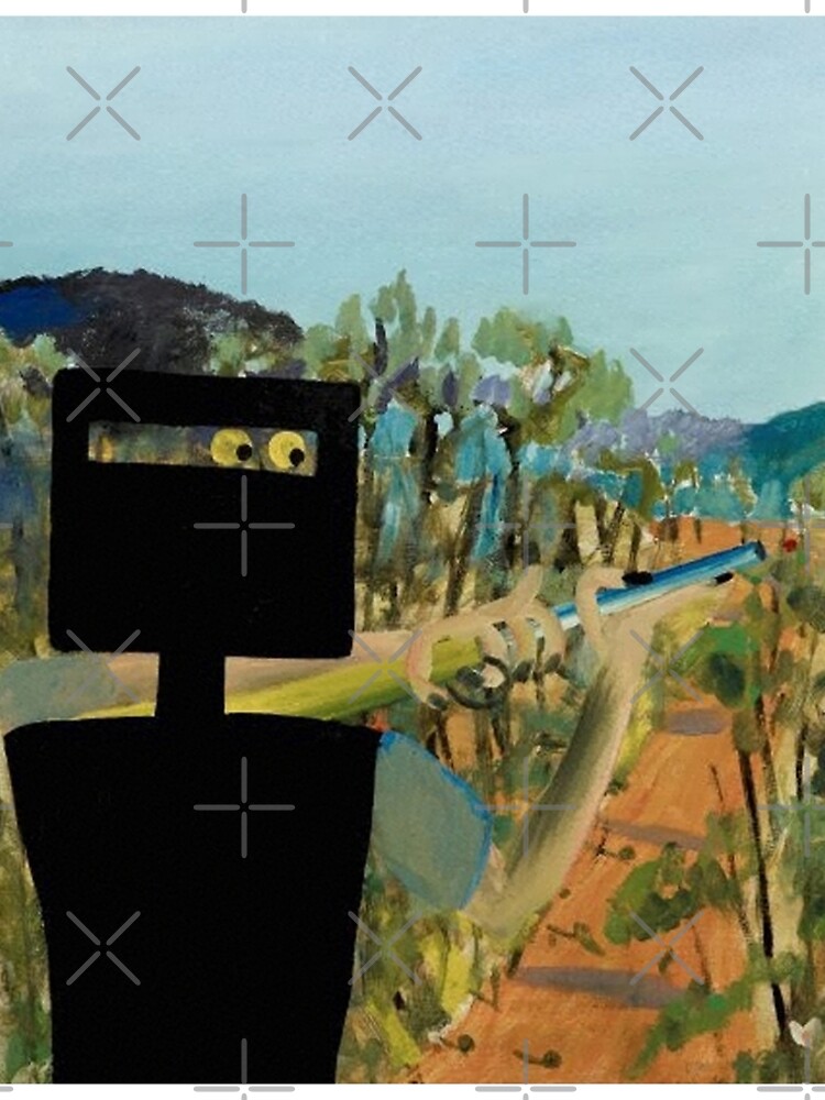 "Sidney Nolan - First Class Marksman (1946) enamel on board. High ...