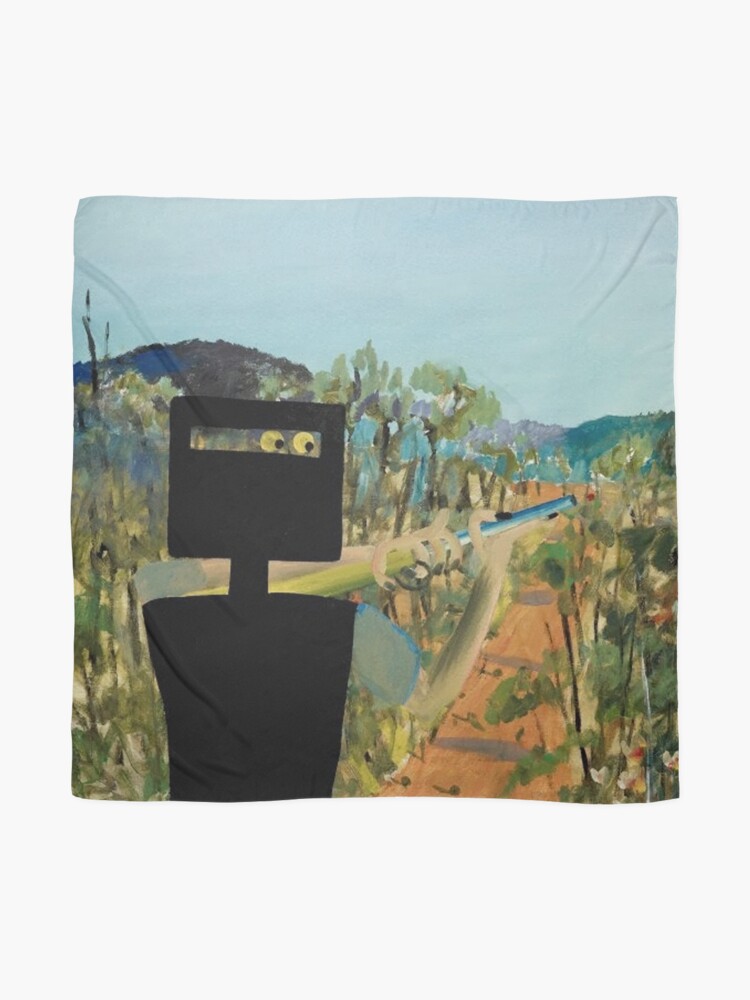 "Sidney Nolan - First Class Marksman (1946) enamel on board. High ...