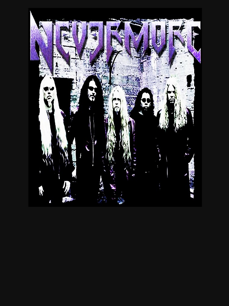 "nevermore heavy metal band " T-shirt for Sale by ocromley4y ...