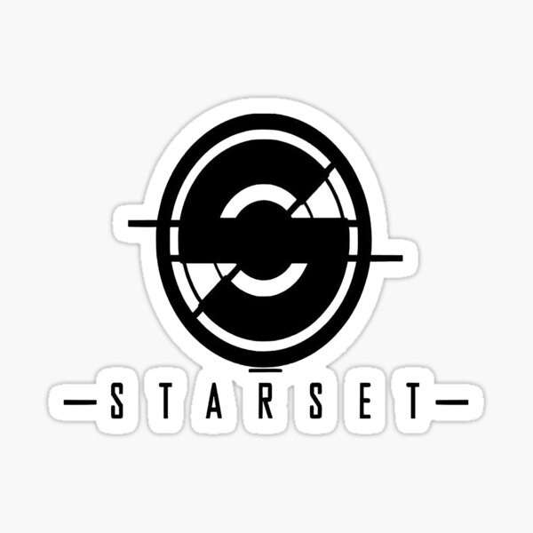 " best of starset band logo" Sticker for Sale by mshotboulte3 | Redbubble