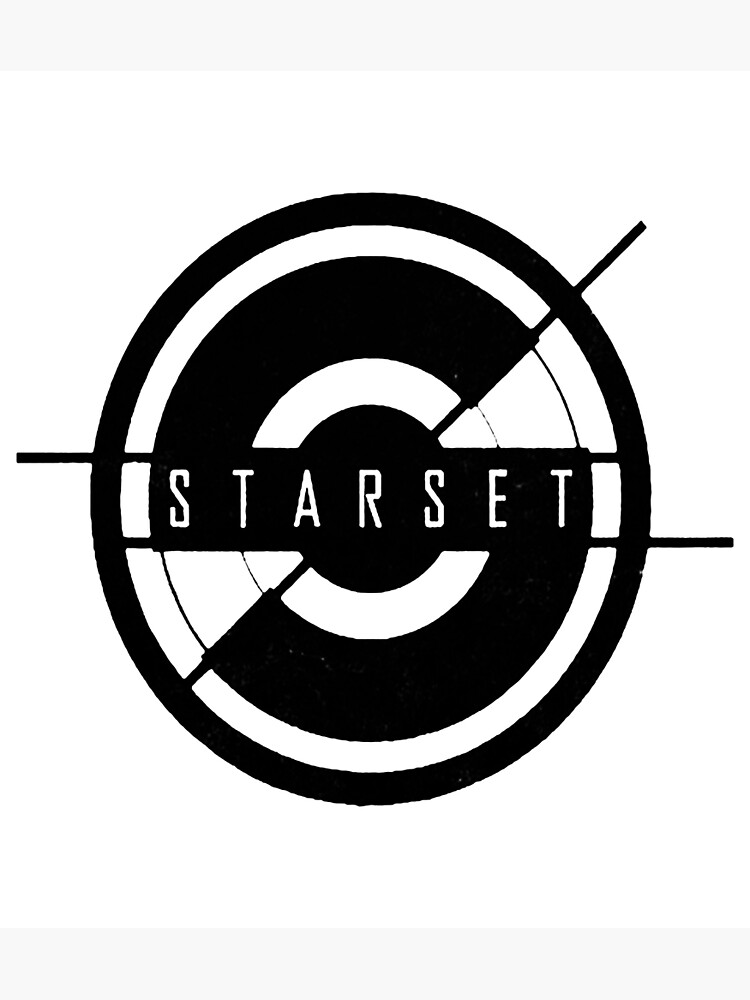 "best of starset band logo" Poster for Sale by mshotboulte3 | Redbubble