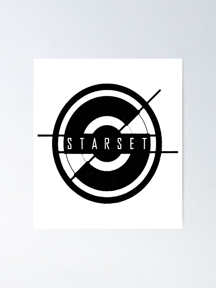 "best of starset band logo" Poster for Sale by mshotboulte3 | Redbubble