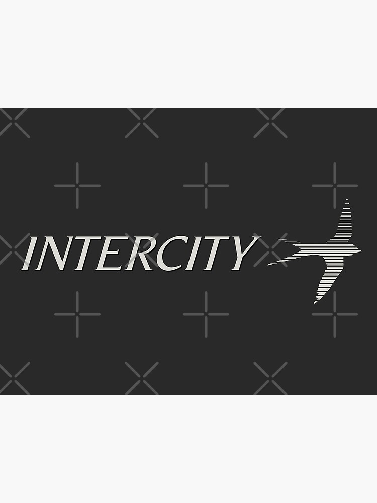 "InterCity White Logo With Swallow Bird" Poster for Sale by Adam-Walker ...