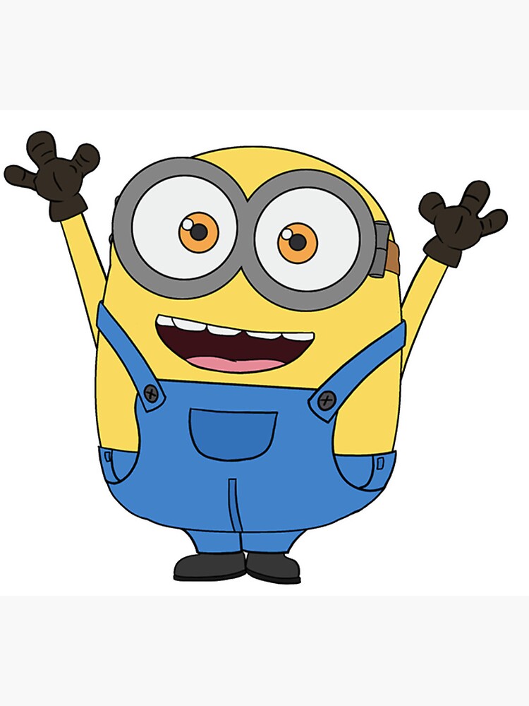 "Bob, The Minion" Greeting Card for Sale by Preppy Positivity | Redbubble
