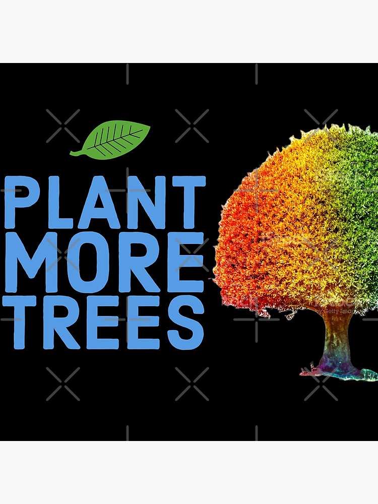 "Environment Advocacy Plant More Trees posters/cards for activists and ...