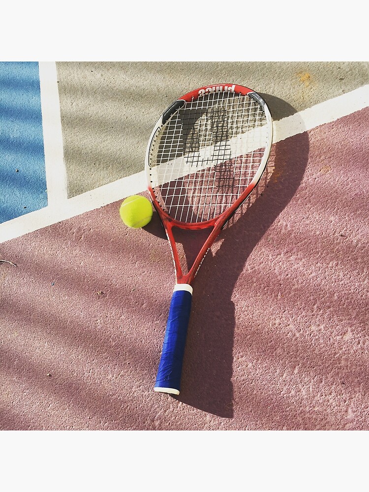 "Tennis Racket, Tennis Court" Poster for Sale by newburyboutique ...