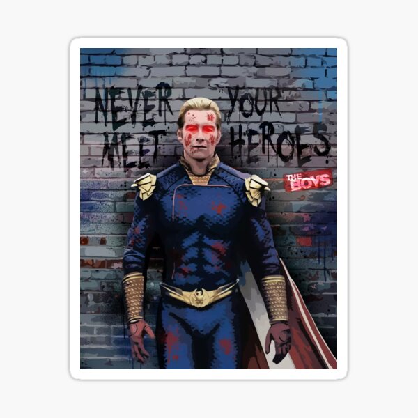 "the homelander - homelander " Sticker for Sale by sarmidimarket ...