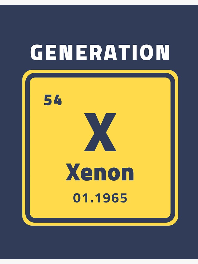 "Xenon" Sticker for Sale by gofornow | Redbubble